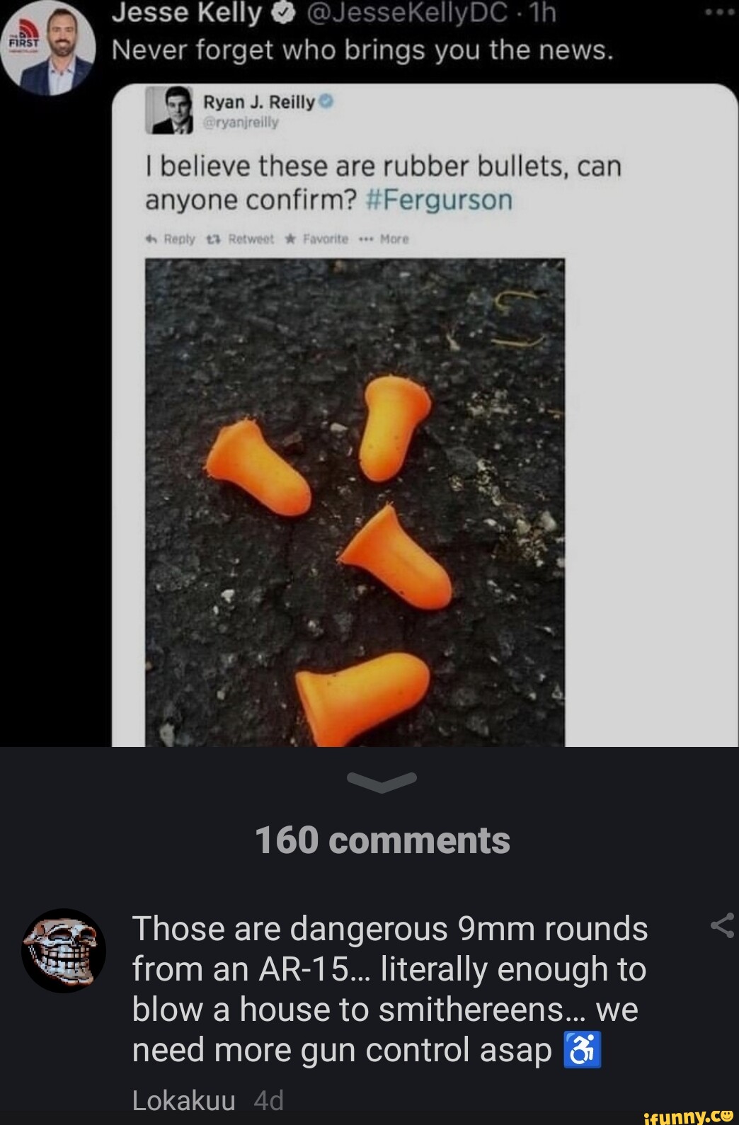 Jesse Kelly @ @JesseKellyD h Never forget who brings you the news. Ryan ...