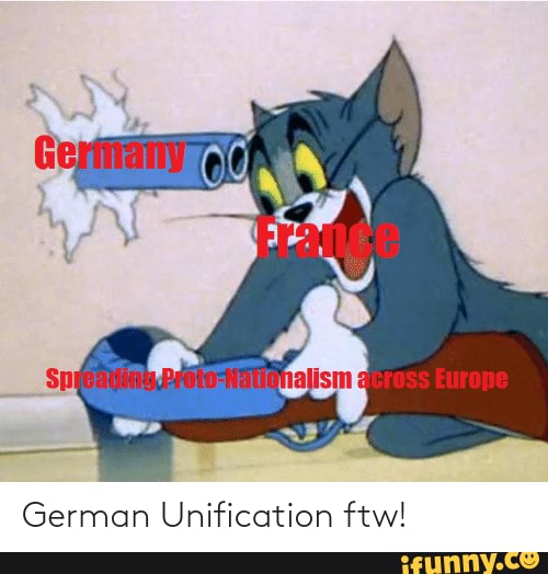 Unification Of Germany Cartoon