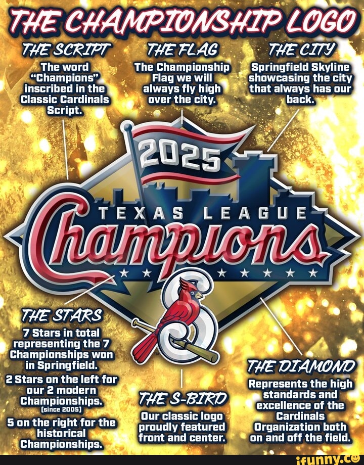 THE CHAMPIONSHIP LOGO, THE SCRIPT THE FLAG THE CITY The word The ...
