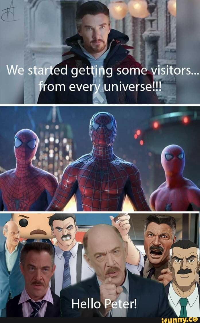 We started getting some visitors... from every universel!! Hello Peter ...