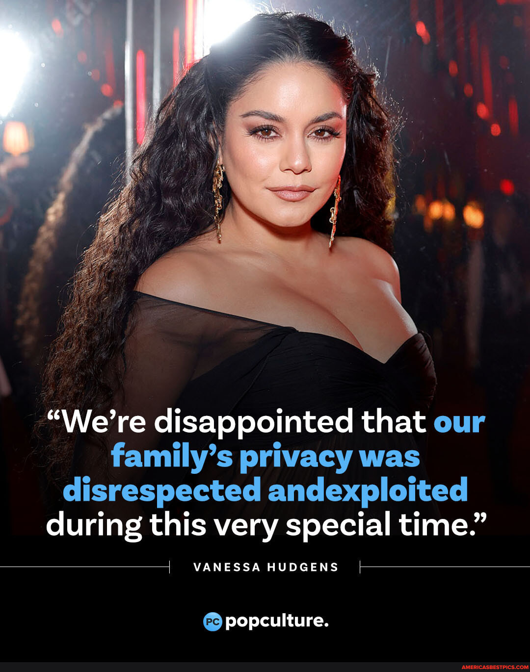 VanessaHudgens took to Instagram to call out the paparazzi for not only ...