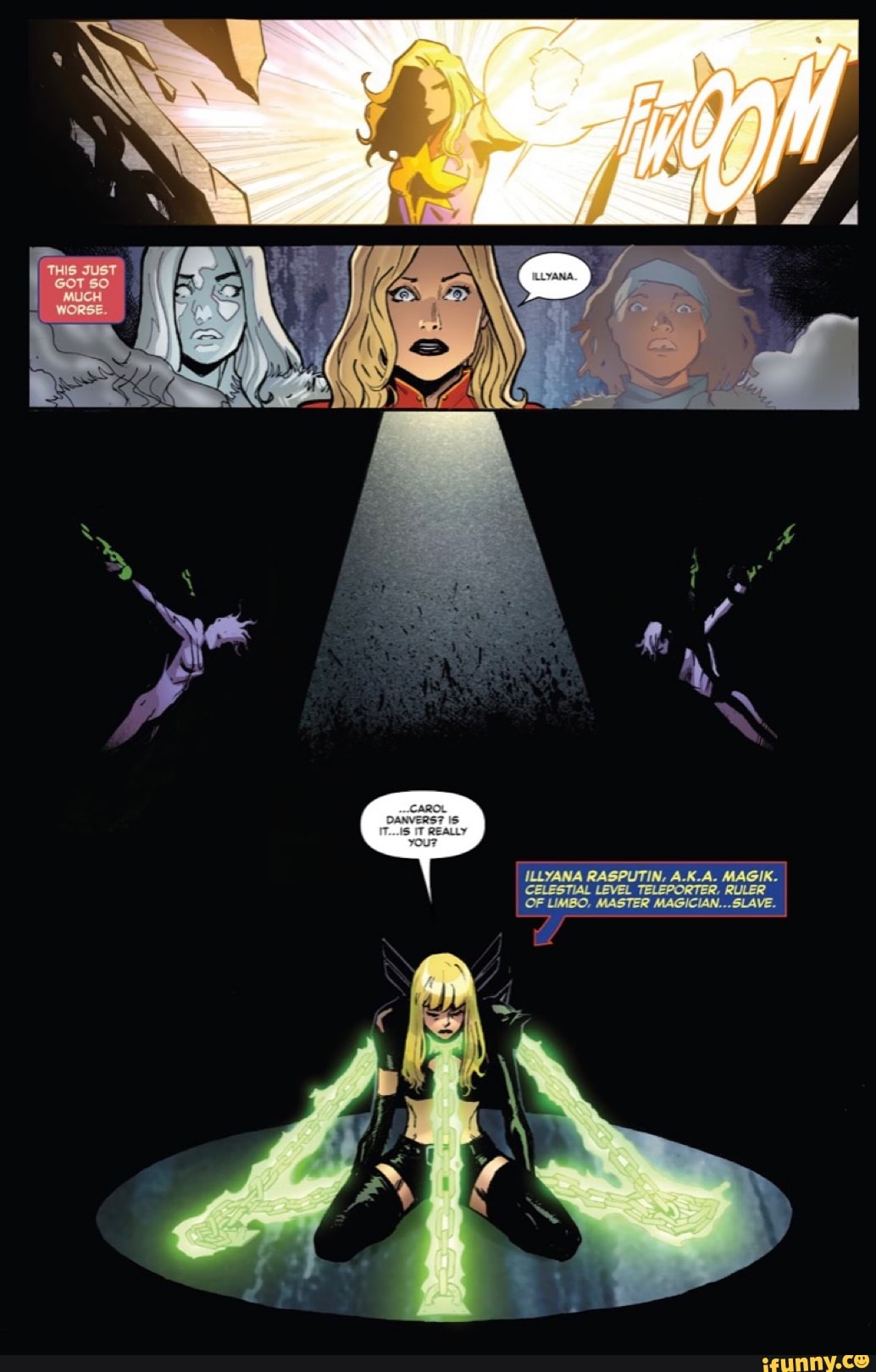 Illyana Rasputin Aka Magik I Level Teleporter Ruler Of Limbo Master Magicianslave Ifunny