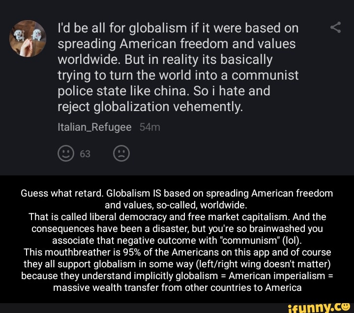 Globalization memes. Best Collection of funny Globalization pictures on ...