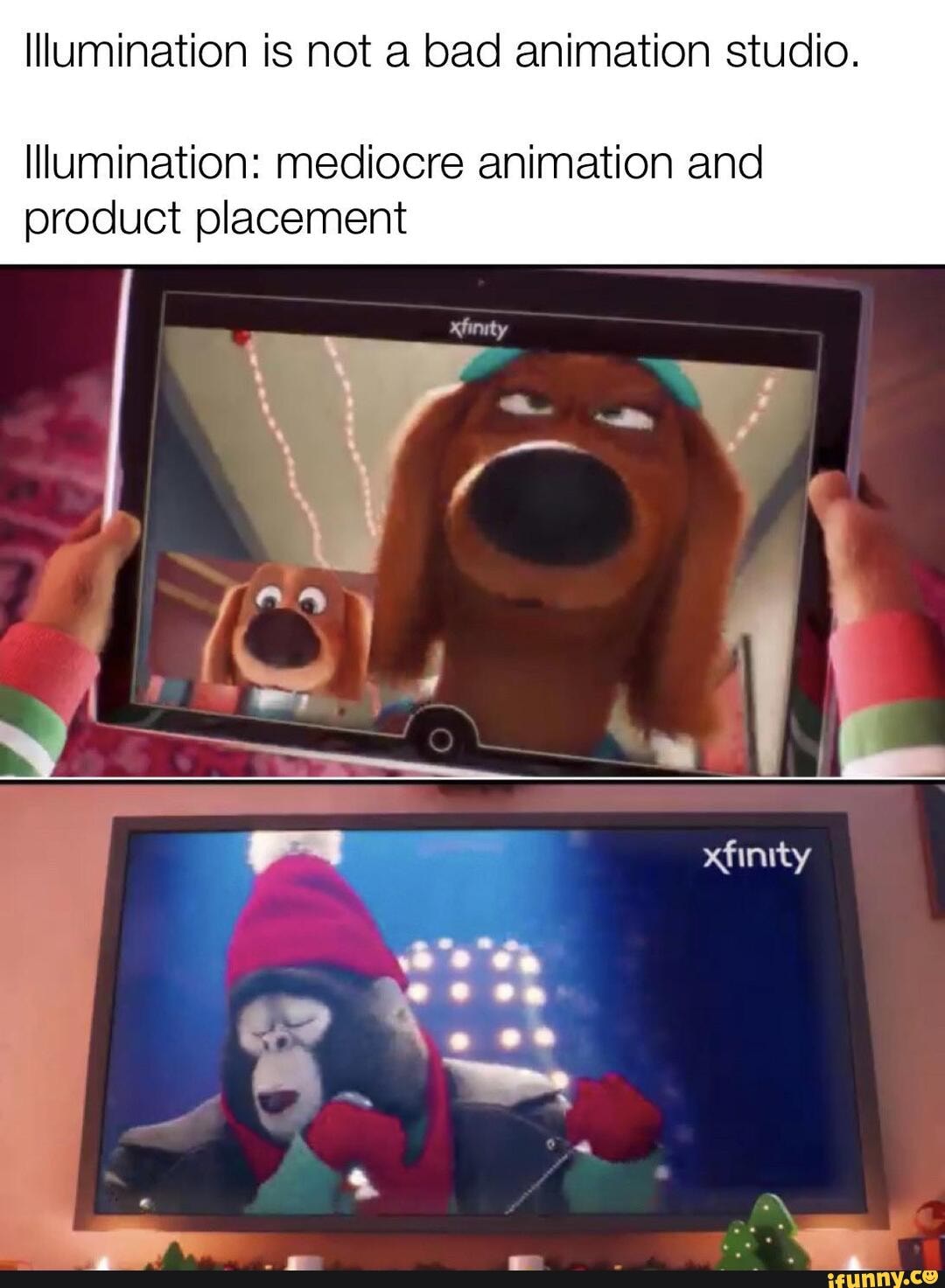 Illumination is not a bad animation studio. Illumination: mediocre ...