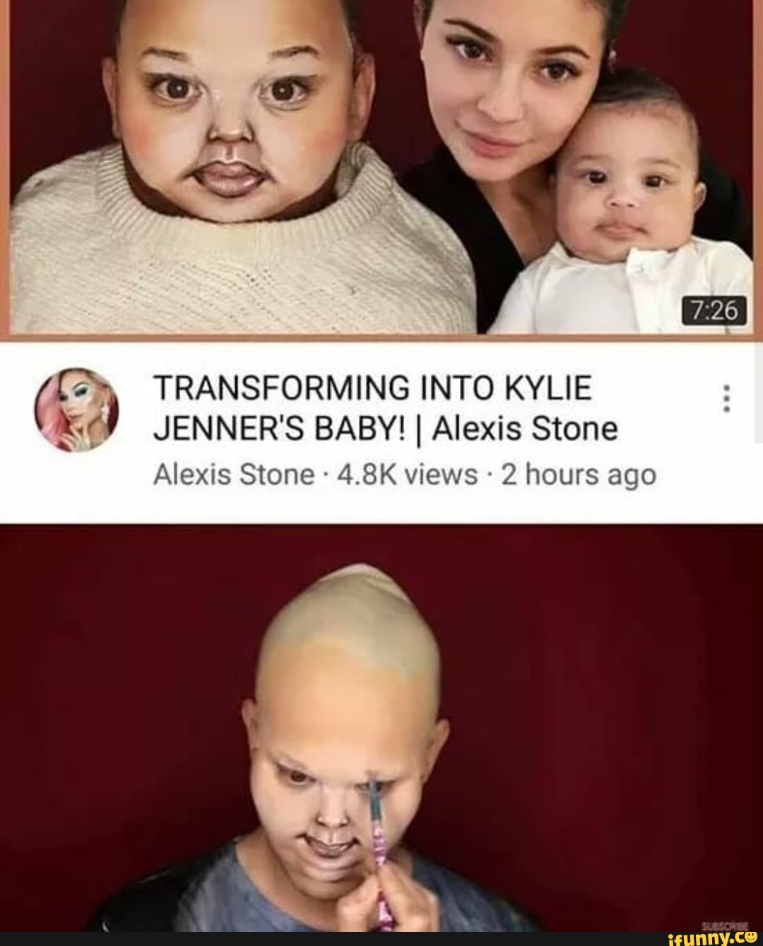 (Ç TRANSFORMING INTO KYLIE «(, JENNER' S BABY! [ Alexis Stone AleXIs ...