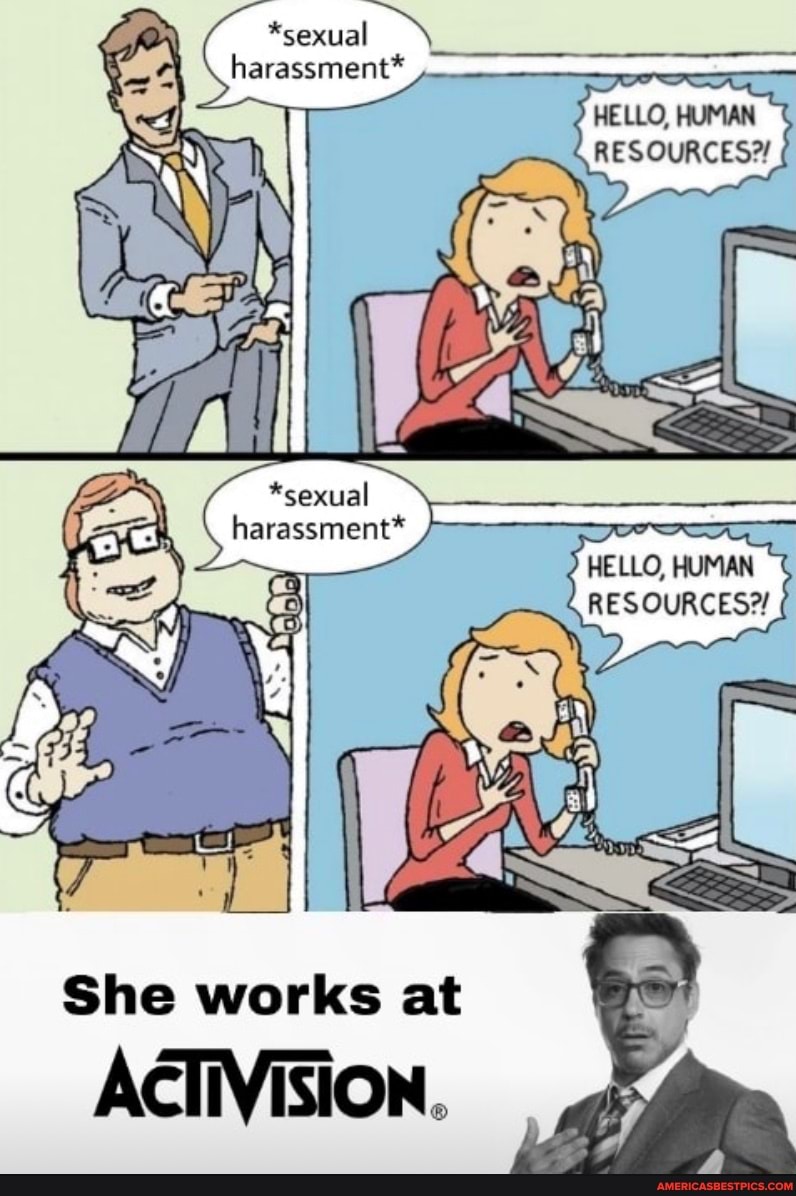 HELLO, HUMAN RESOURCES?! *sexual % harassment* sexual LO, She works at ...