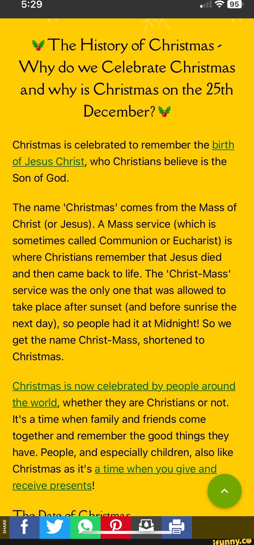 The History of Christmas - Why do we Celebrate Christmas and why is ...