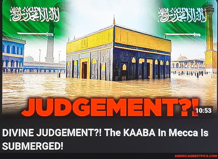 DIVINE JUDGEMENT?! The KAABA In Mecca Is SUBMERGED! - America’s best pics and videos