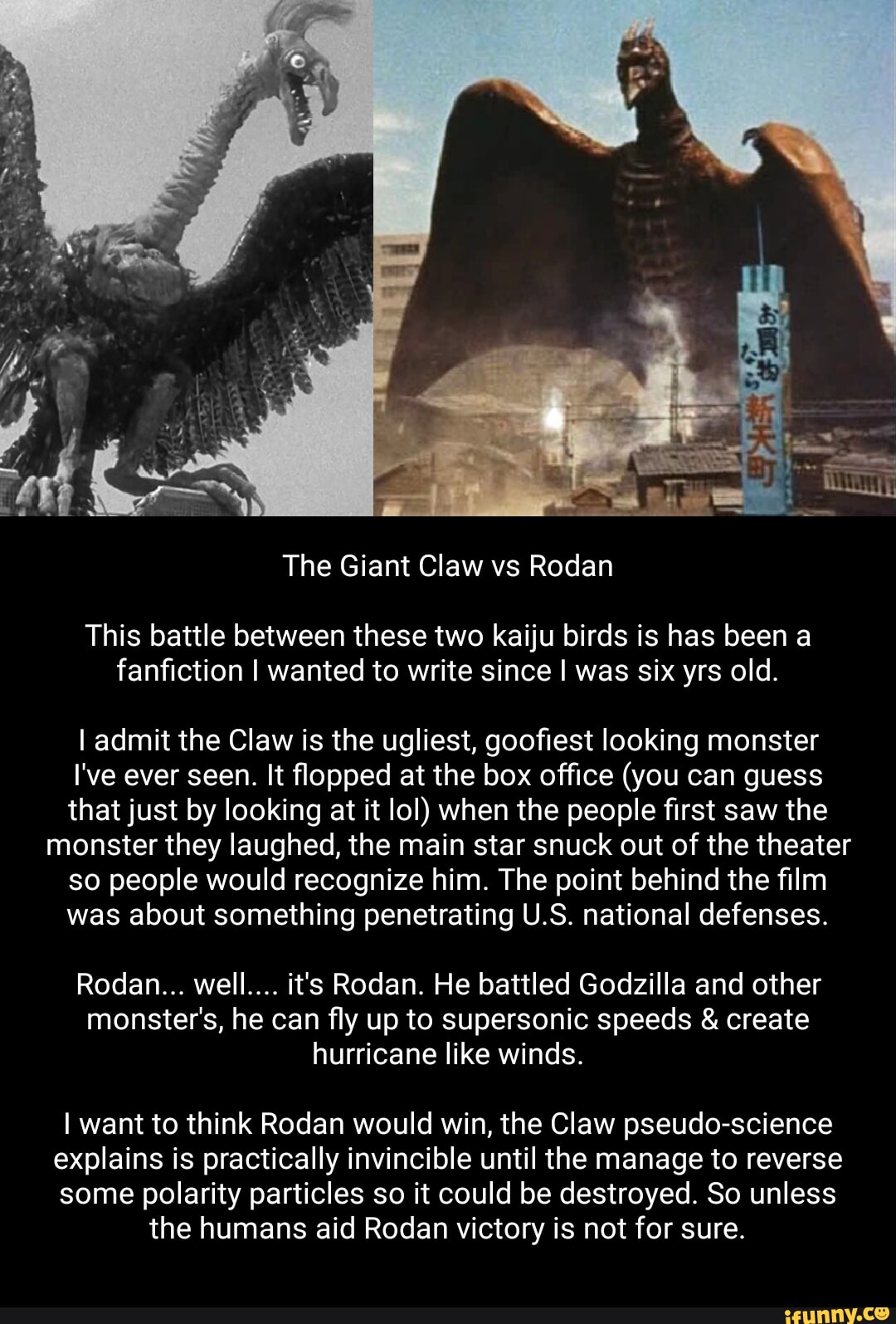 Rodan memes. Best Collection of funny Rodan pictures on iFunny