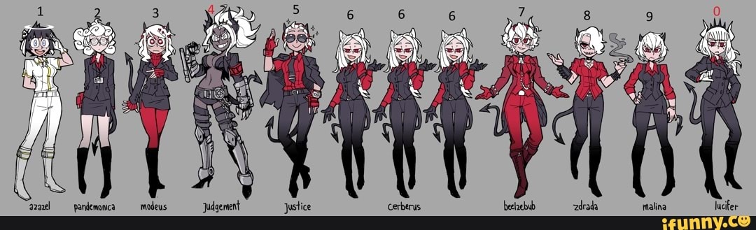 SE "azael -pardemanica ----modeus judgement justice lin ludfer - iFunny