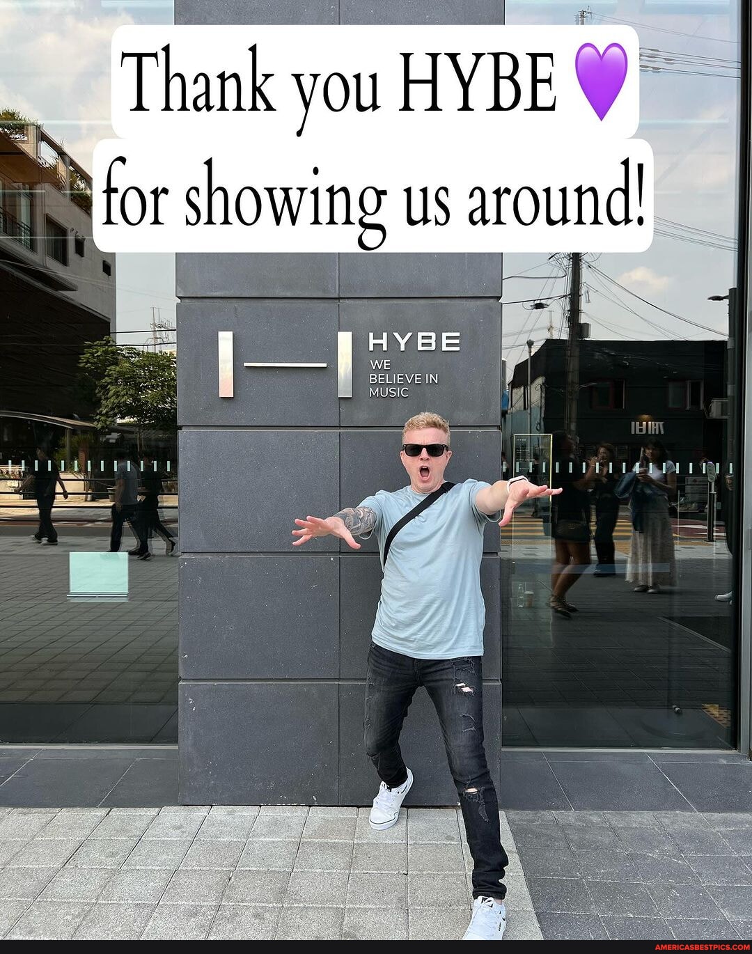 Thank you HYBE for the amazing tour truly an honor hybe jojoontheradio ...