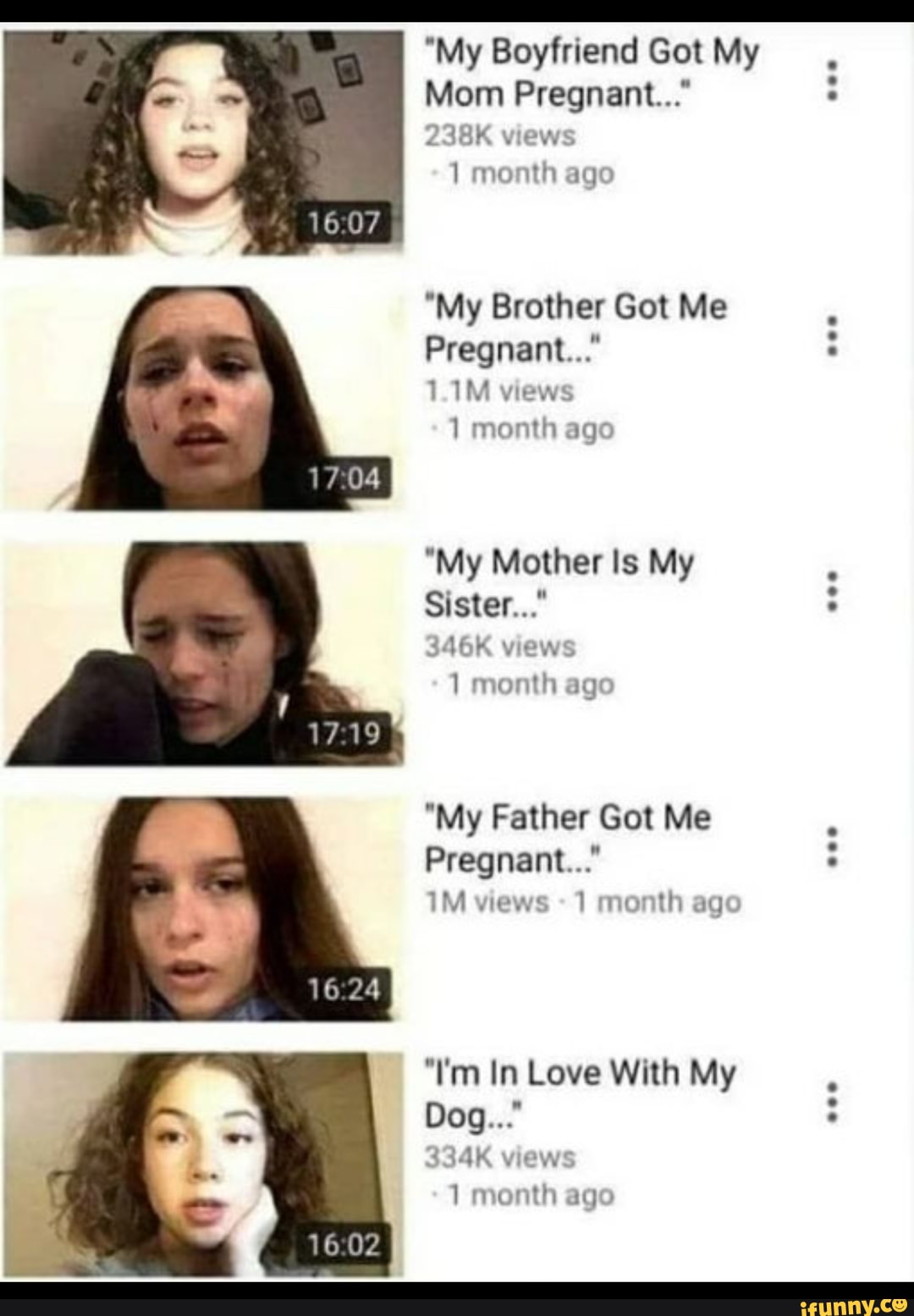 You think you've had a tough life... - "My Boyfriend Got My Mom ...