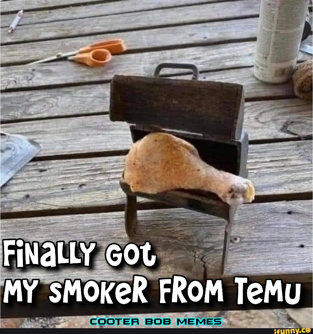 FINALLY GOt MY sMOKeR FROM TeMu - iFunny