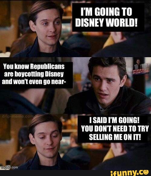 Im Going To Disney World Meme
