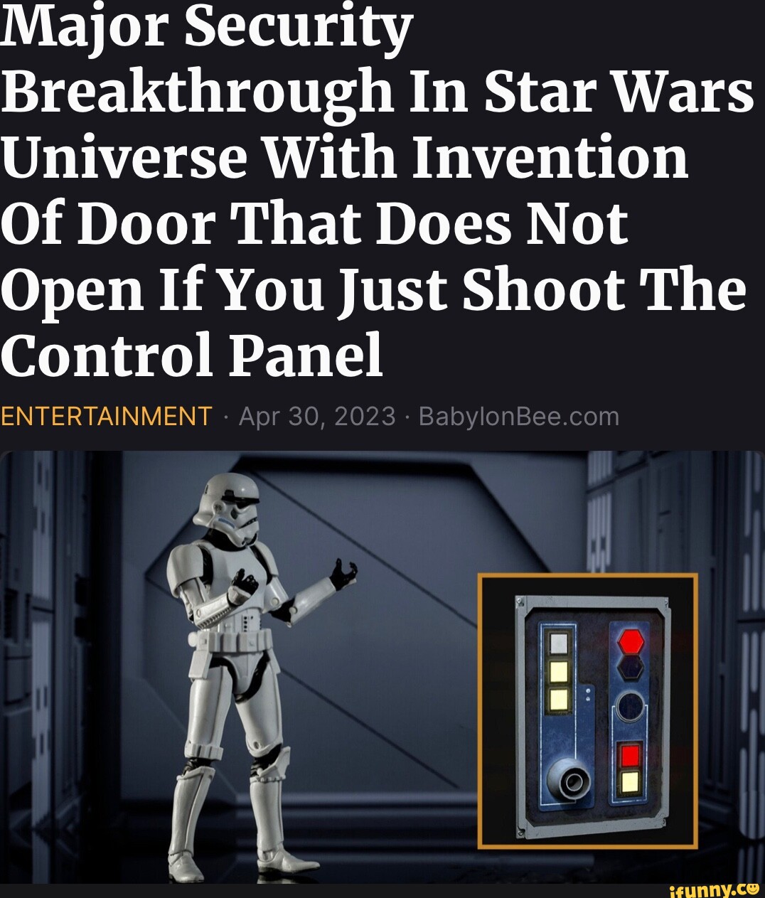 Major Security Breakthrough In Star Wars Universe With Invention Of ...