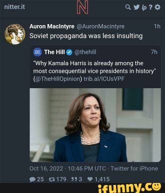 Nitterit INI 'Auron Macintyre @AuronMacintyre th Soviet propaganda was ...