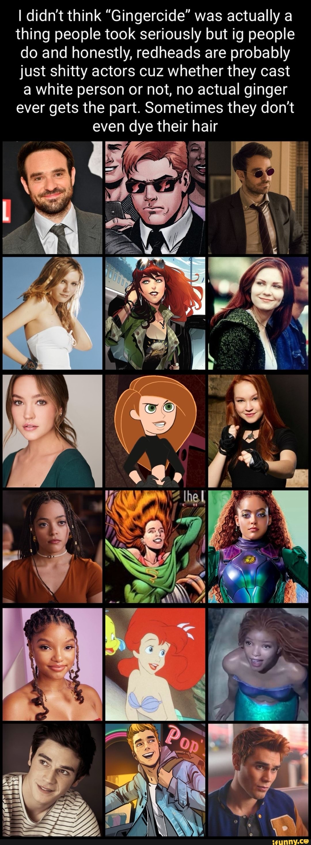 I didn't think "Gingercide" was actually a thing people took seriously ...