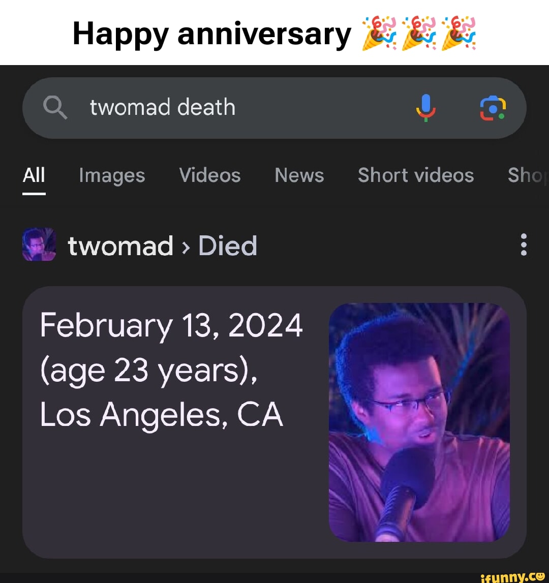 Happy anniversary & twomad death All I Images Videos News Short videos ...