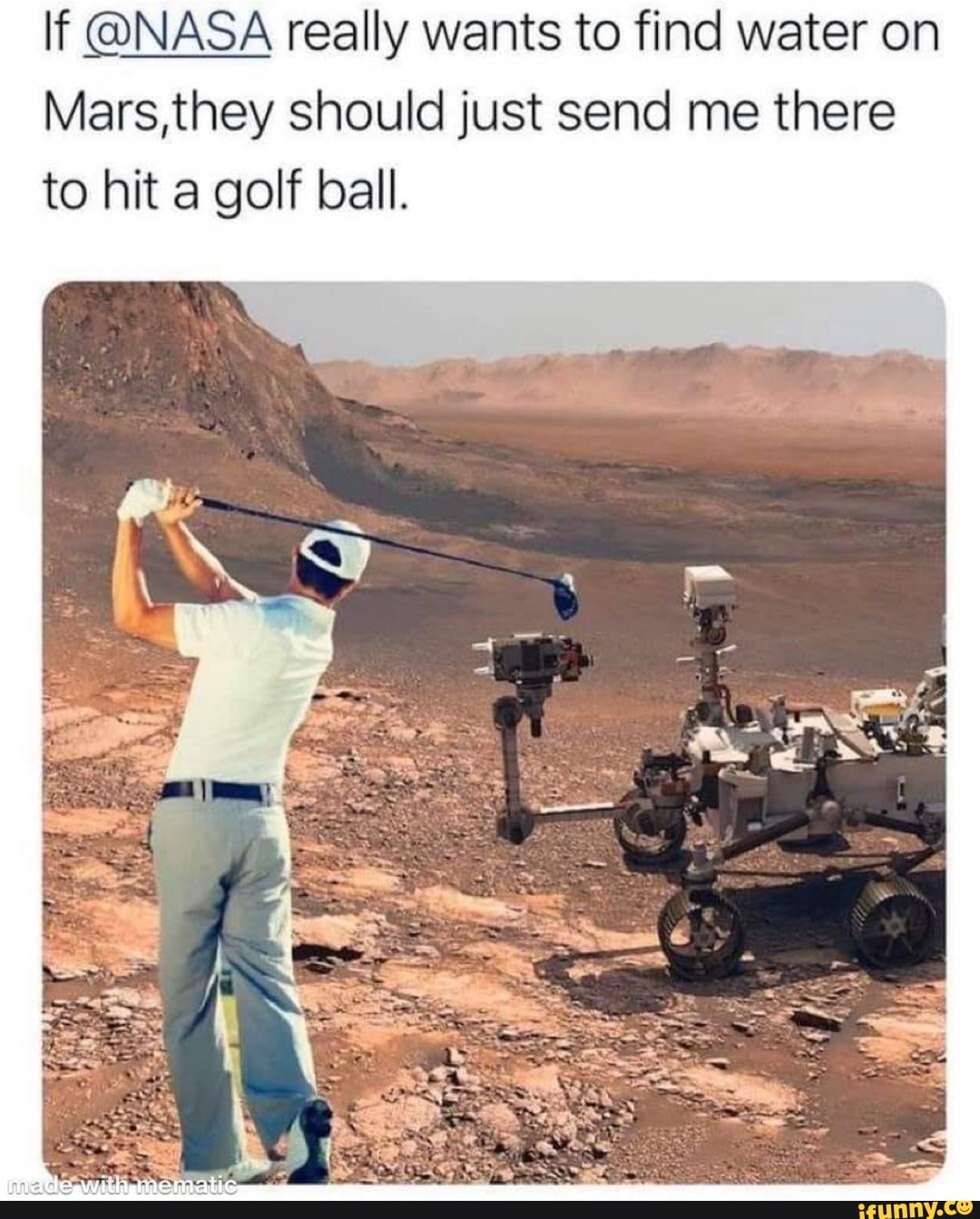 Water Mars Memes