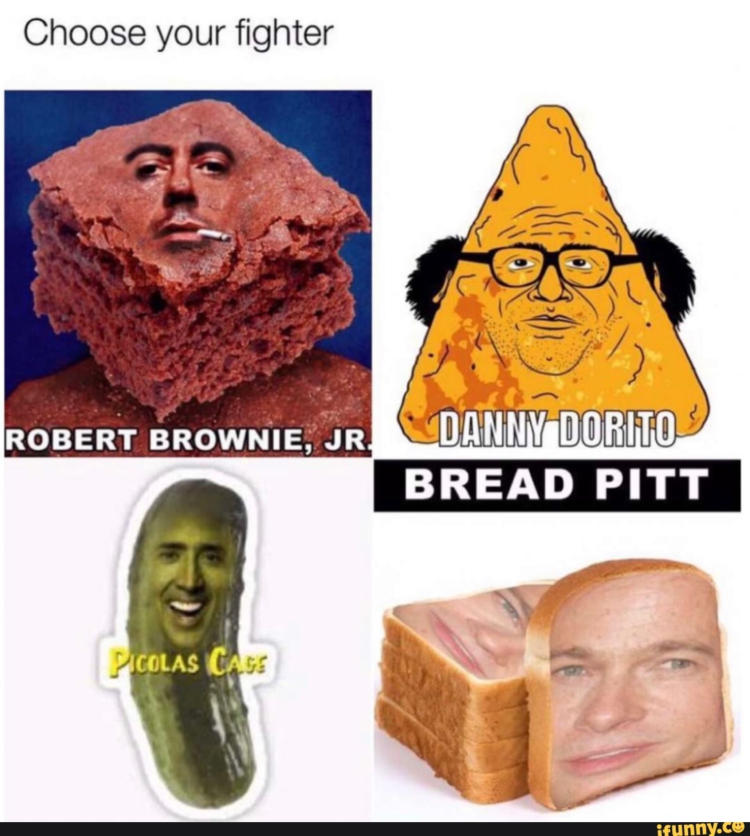 Choose your tighter ROBERT IR BREAD PITT - iFunny