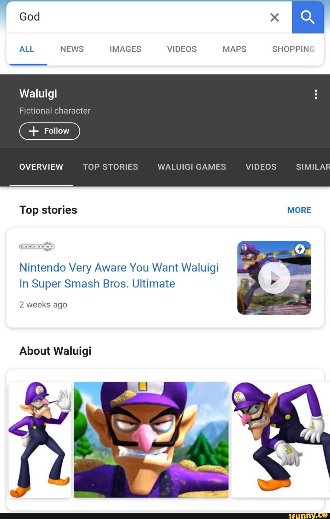 Waluigism memes. Best Collection of funny Waluigism pictures on iFunny