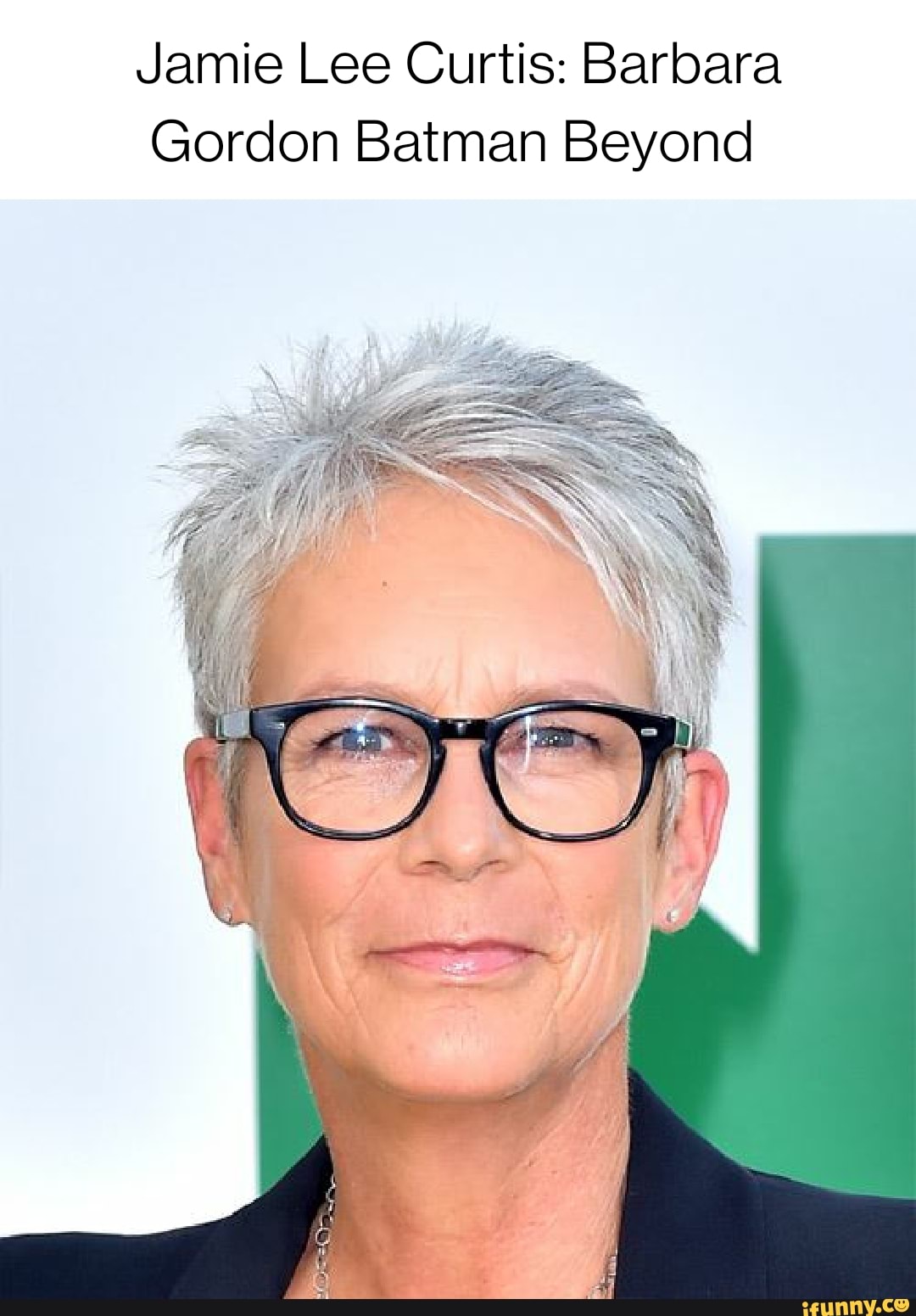 Jamie Lee Curtis: Barbara Gordon Batman Beyond - iFunny