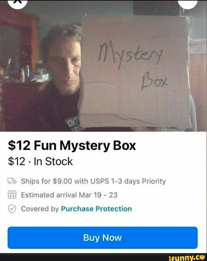 $12 Fun Mystery Box $12 - In Stock Ships for $9.00 with USPS 1-3 days ...