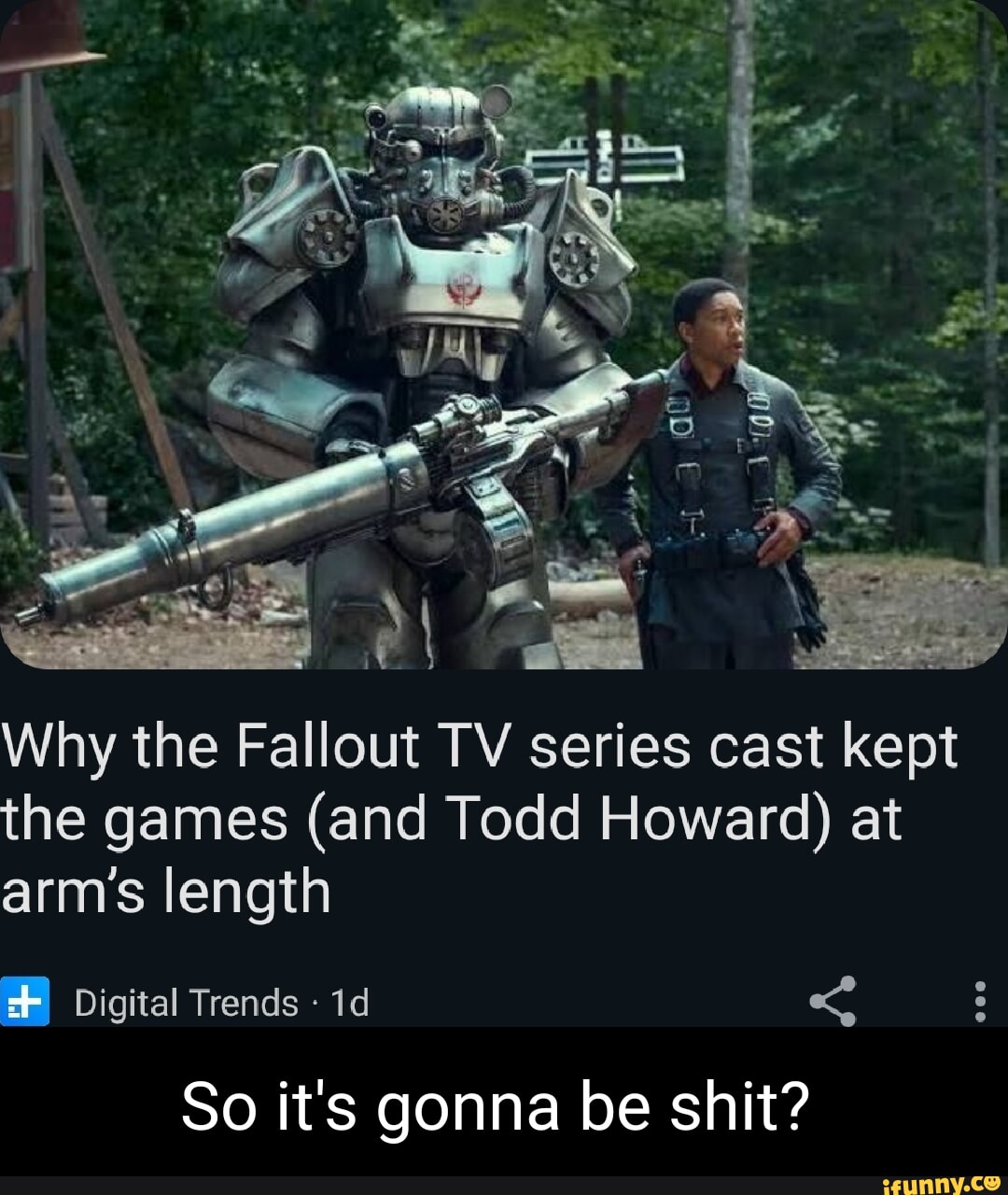 Why the Fallout TV series cast kept the games (and Todd Howard) at arm ...