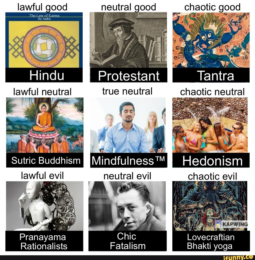 Sutric lawful evil Pranayama Rationalists lawful neutral good ...