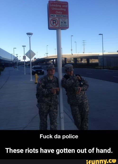 These riots have gotten out of hand. - These riots have gotten out of ...