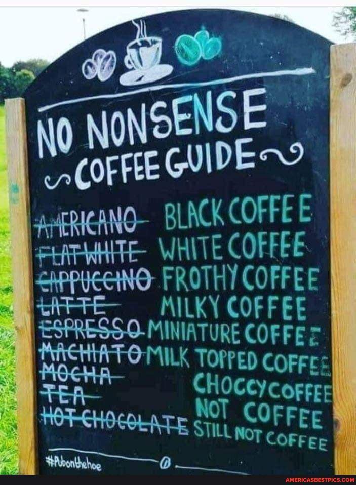 BLACK COFFEE WHITE COFFEE FROTHY COFFEE MILKY COFFEE ESPRESSO MINIATUKE ...