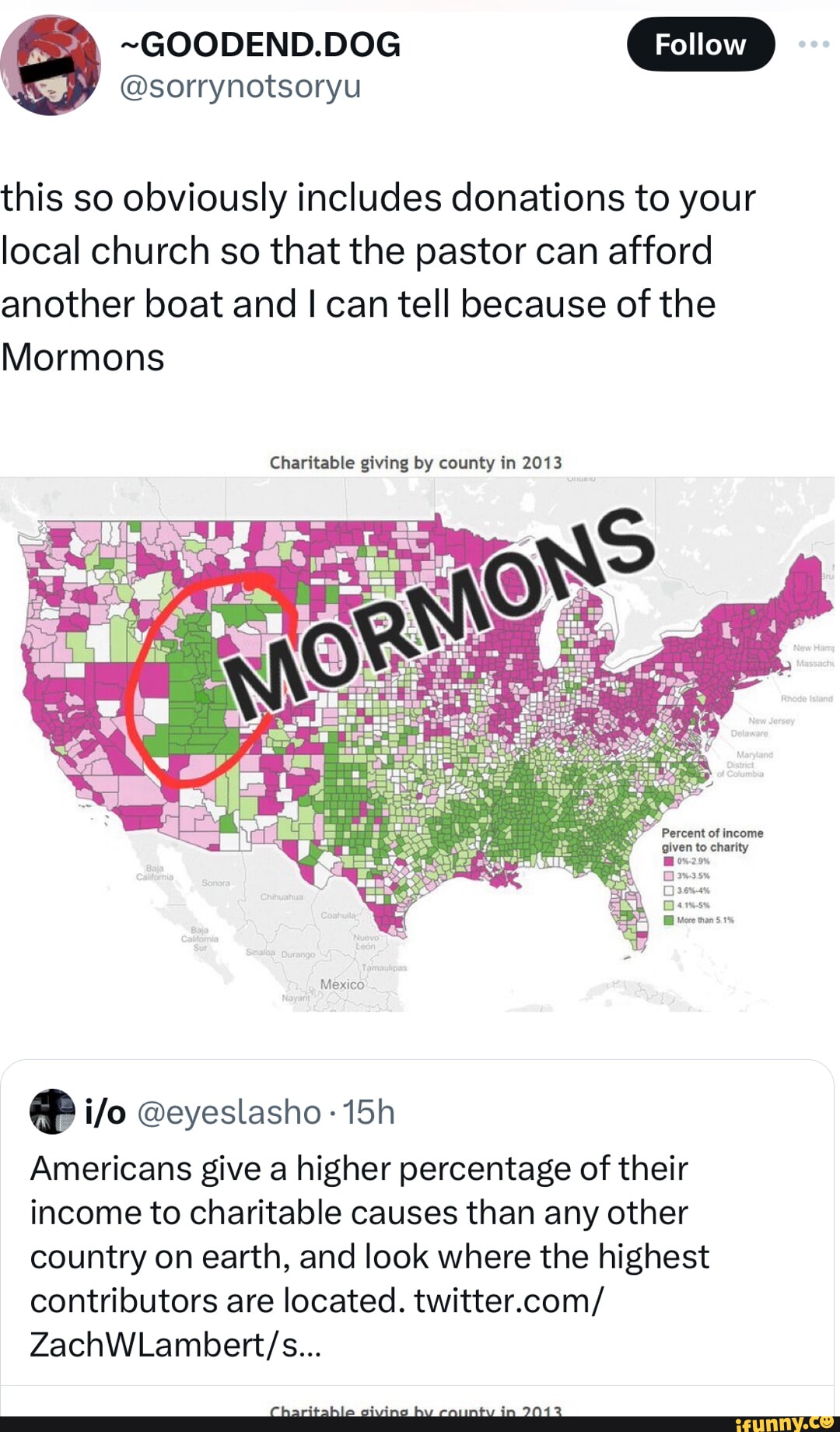 ~GOODEND.DOG @sorrynotsoryu this so obviously includes donations to ...