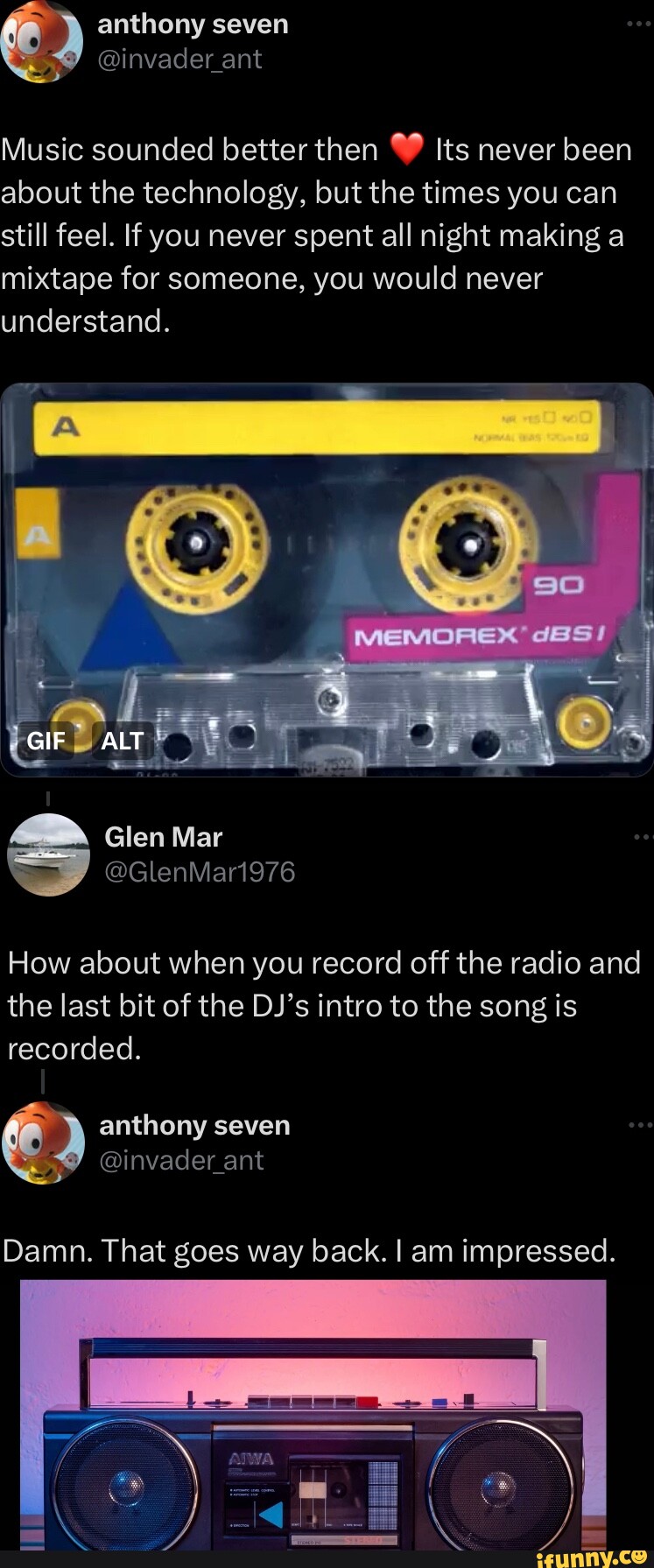 Memorex memes. Best Collection of funny Memorex pictures on iFunny