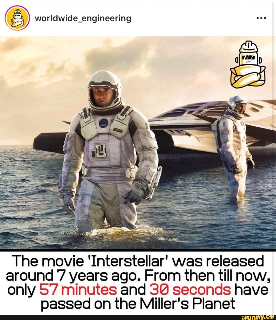 Worldwide_engineering The movie 'Interstellar' was released around 7 ...