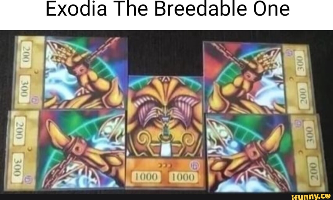 Exodia memes. Best Collection of funny Exodia pictures on iFunny