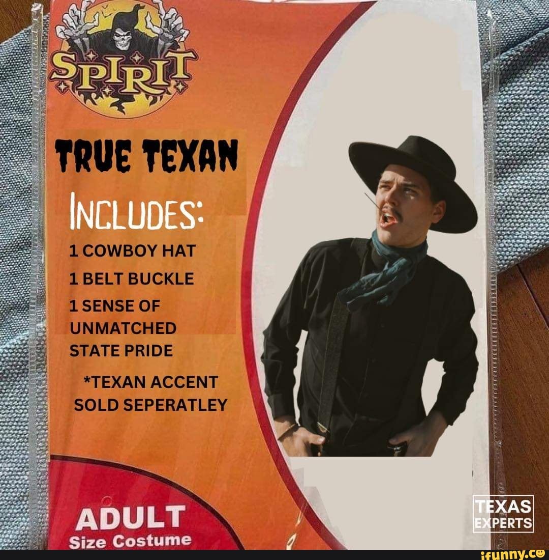 TRUE TEXAN INCLUDES: COWBOY FIAT BELT BUCKLE SENSE OF UNMATCHED STATE ...
