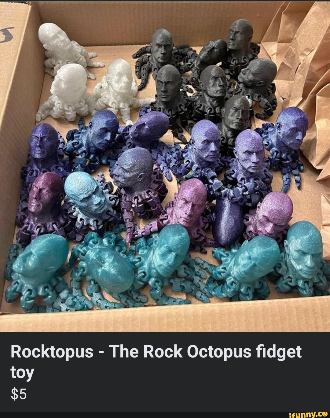 Rocktopus - The Rock Octopus fidget toy $5 - iFunny