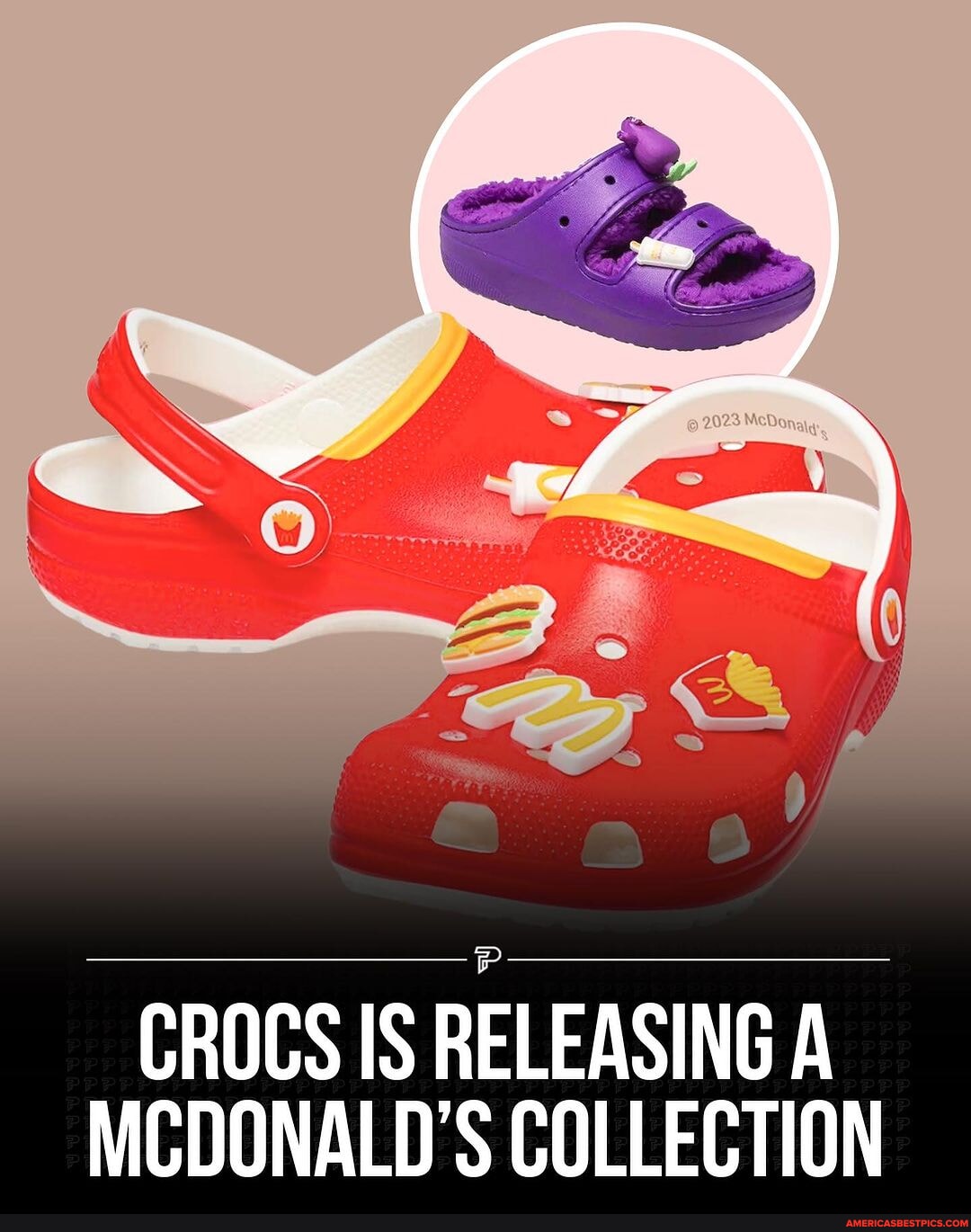 Crocs will soon launch a new footwear project with the iconic fast food ...