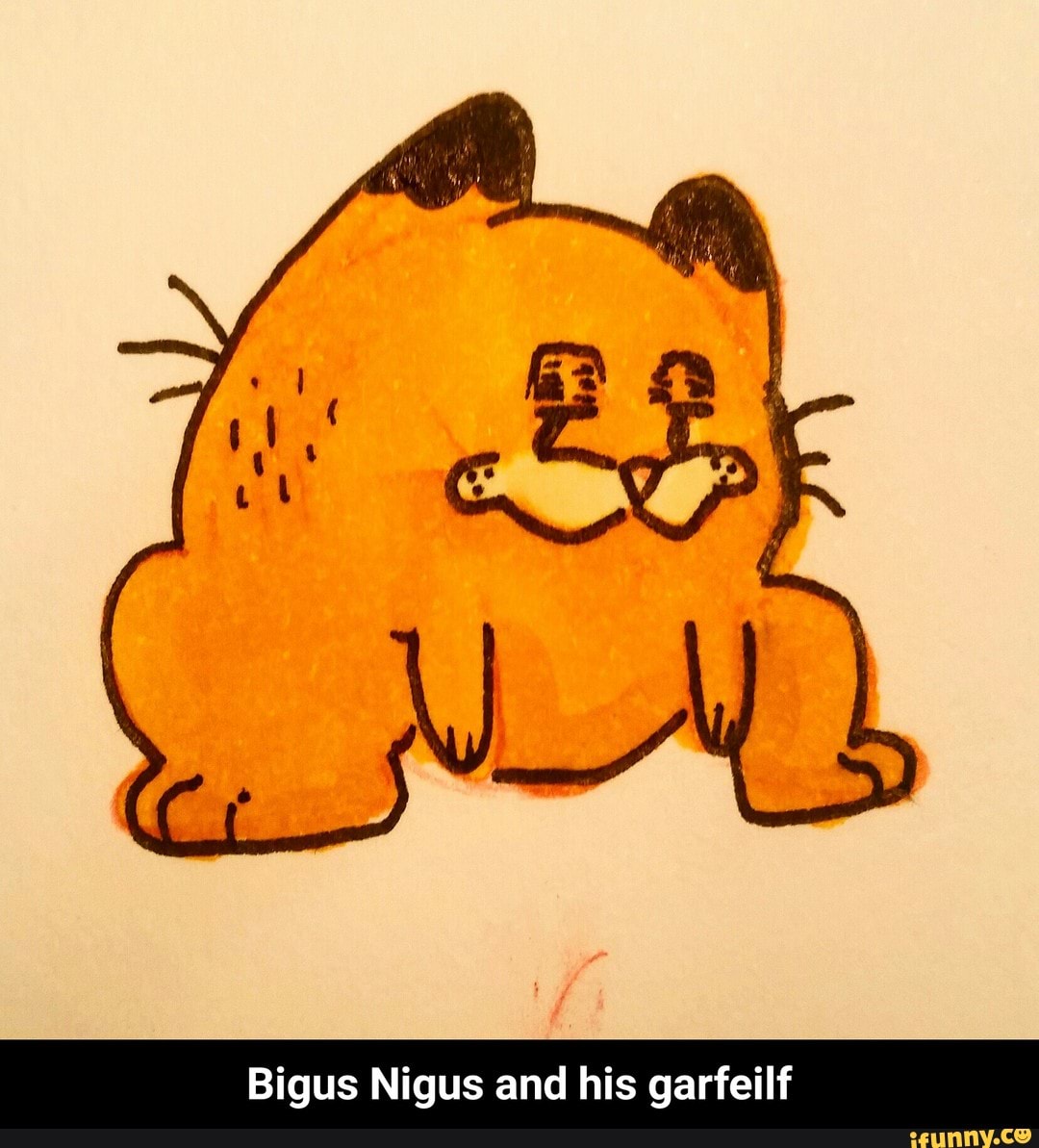 Bigus Nigus and his garfeilf - Bigus Nigus and his garfeilf - iFunny :)