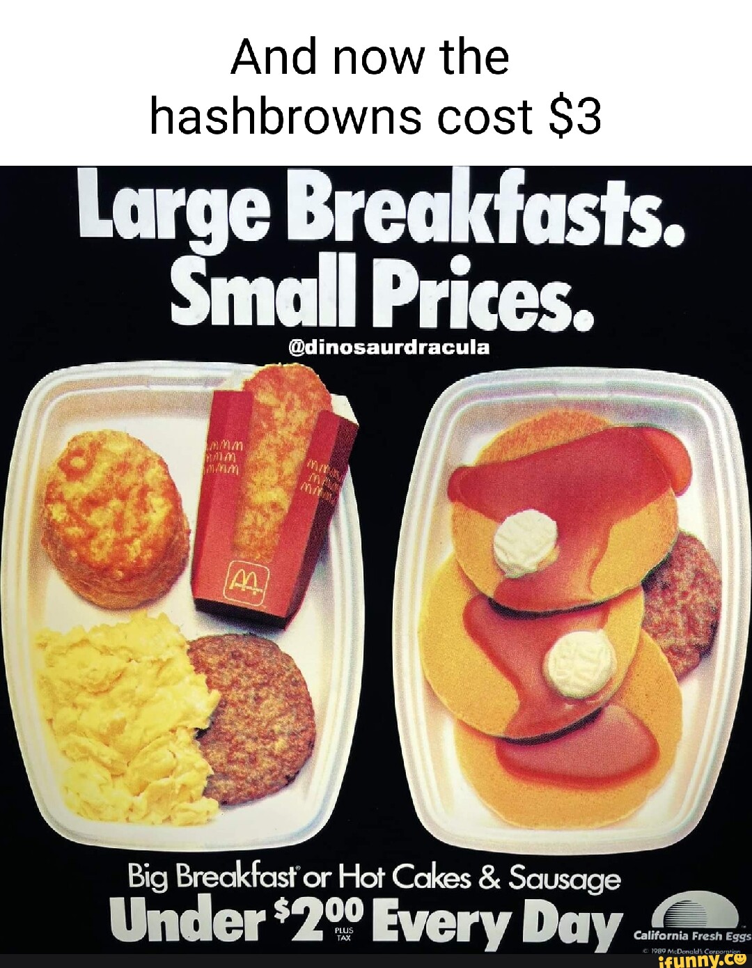 Hashbrowns memes. Best Collection of funny Hashbrowns pictures on iFunny