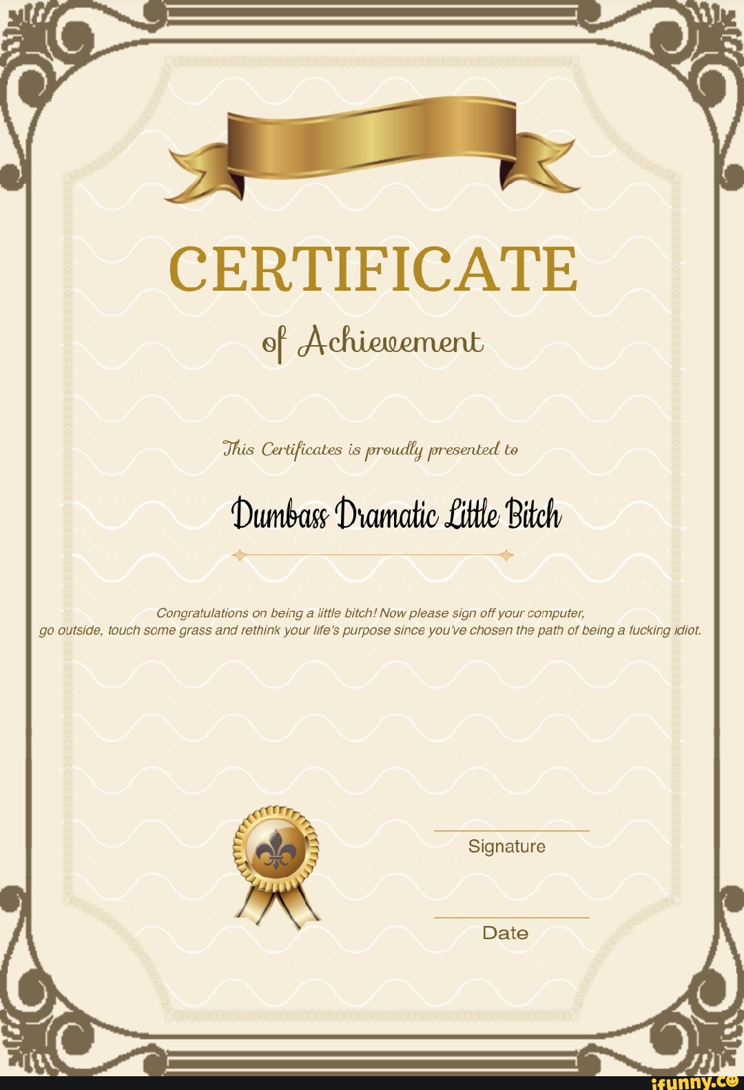 Certificates memes. Best Collection of funny Certificates pictures on ...