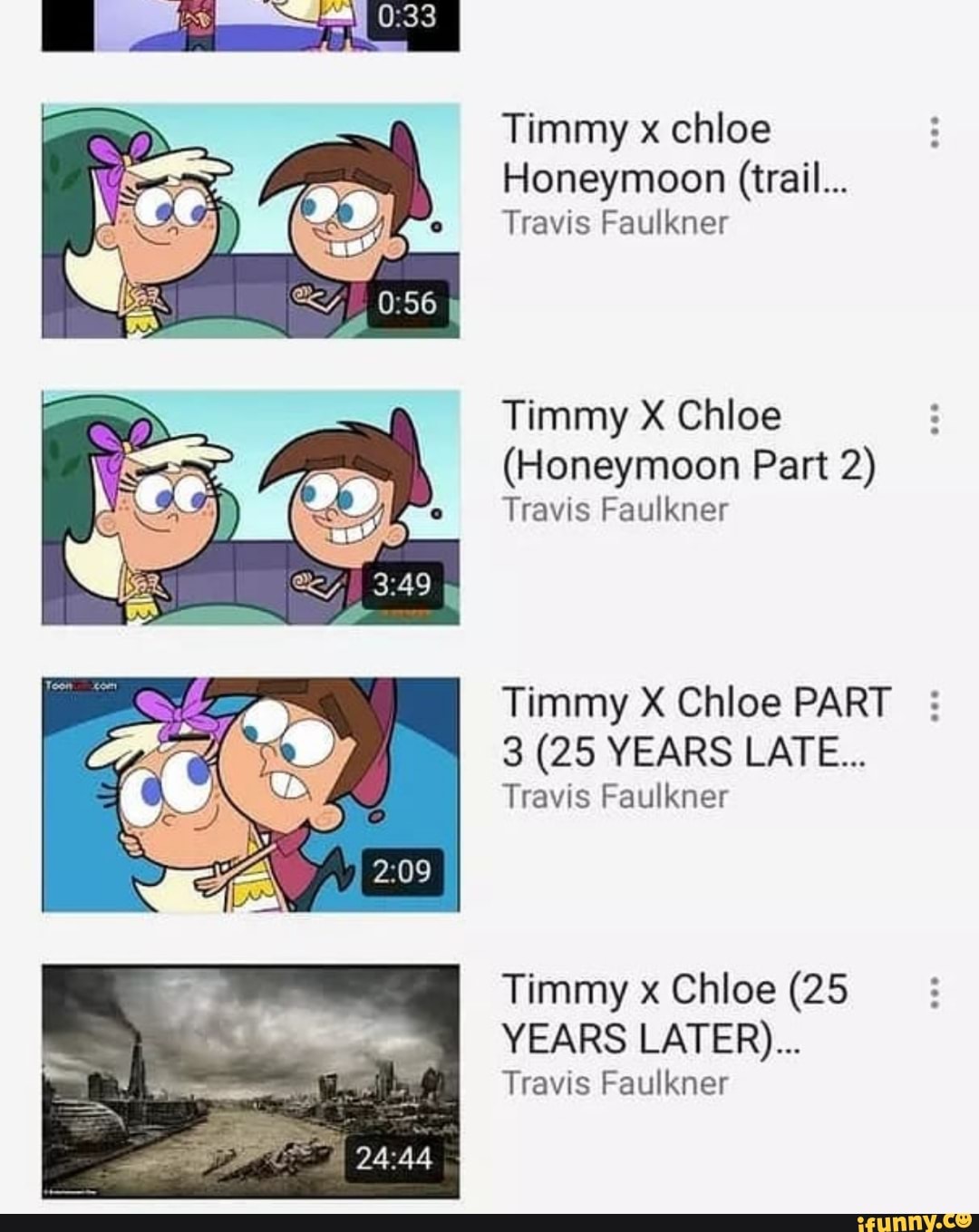 Timmy x chloe Honeymoon (trail... Travis Faulkner Timmy X Chloe ...
