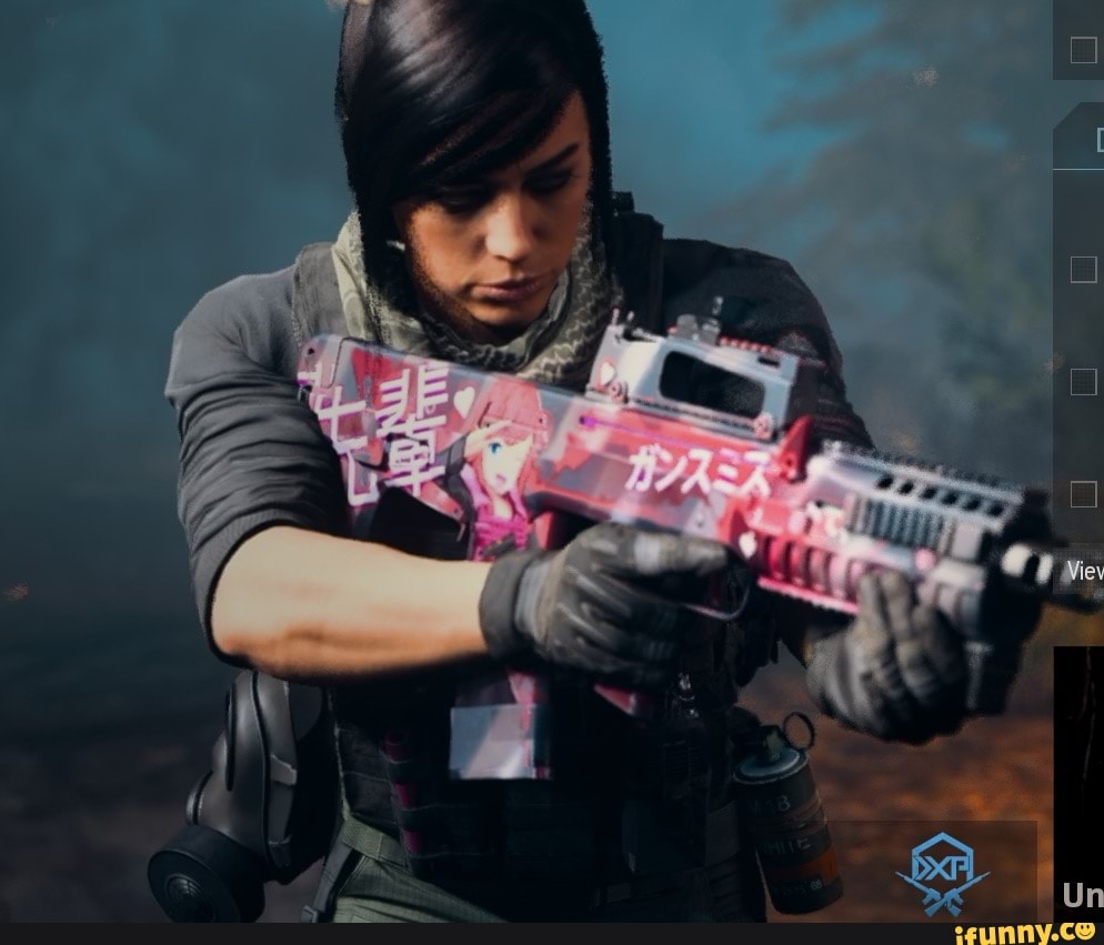 Weeb skins in MW Weird! - iFunny