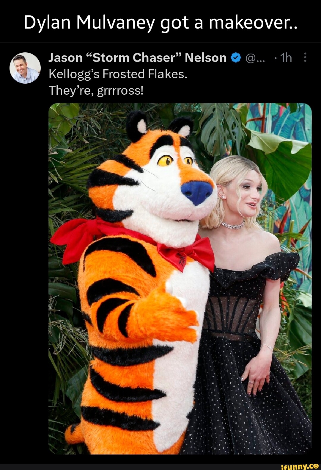 Dylan Mulvaney got a makeover.. Jason "Storm Chaser" Nelson @ ih ...