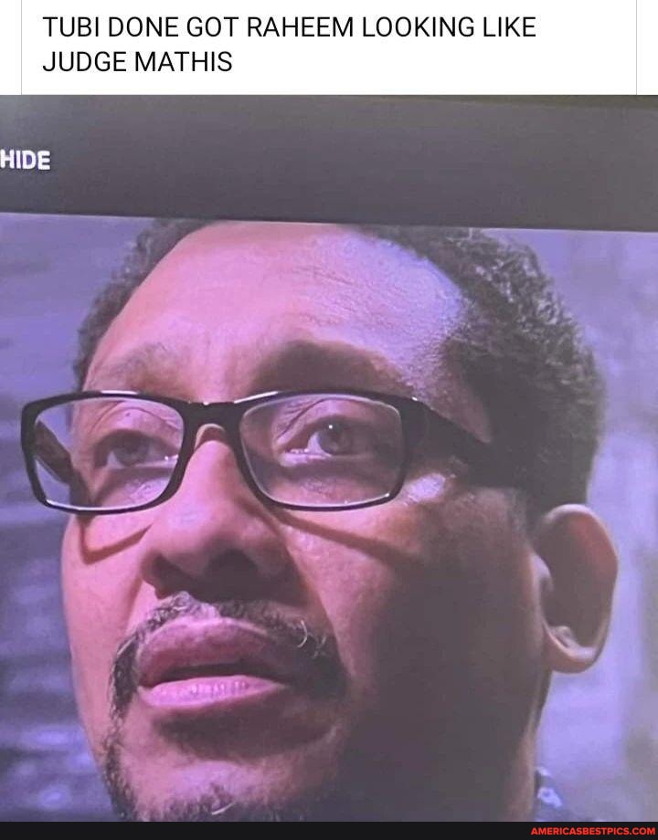 #memedump #tubi #tubimovies #memes - TUBI DONE GOT RAHEEM LOOKING LIKE ...