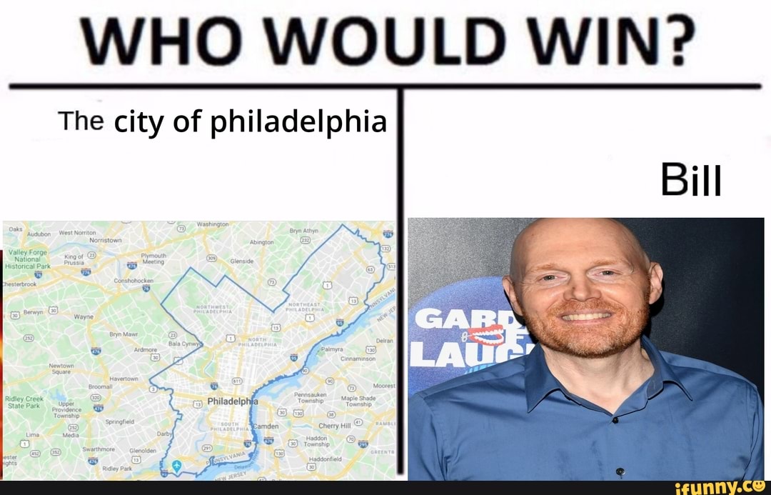 WHO WOULD WIN? The city of philadelphia Philadelphfa - iFunny