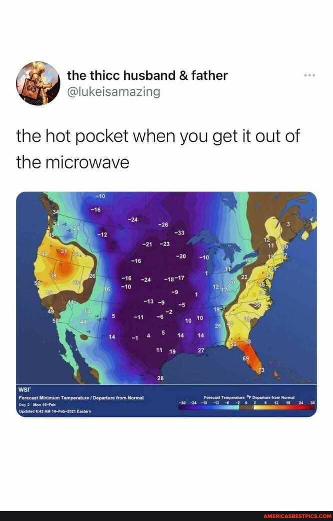 The thicc husband & father / @lukeisamazing the hot pocket when you get ...