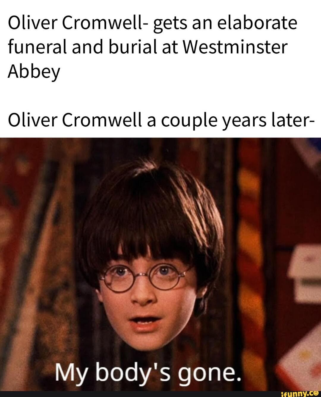 Oliver Cromwell- gets an elaborate funeral and burial at Westminster ...