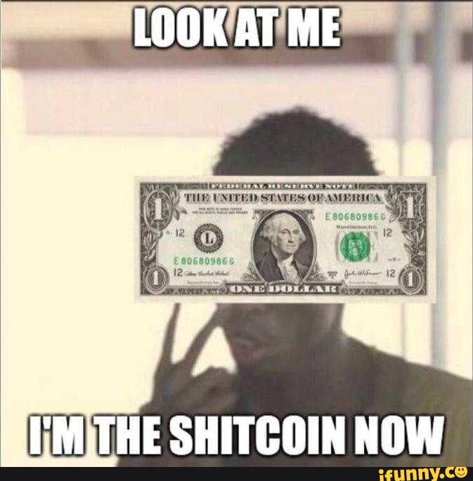 LOOK AT ME AI'M.THE SHITCOIN NOW - iFunny