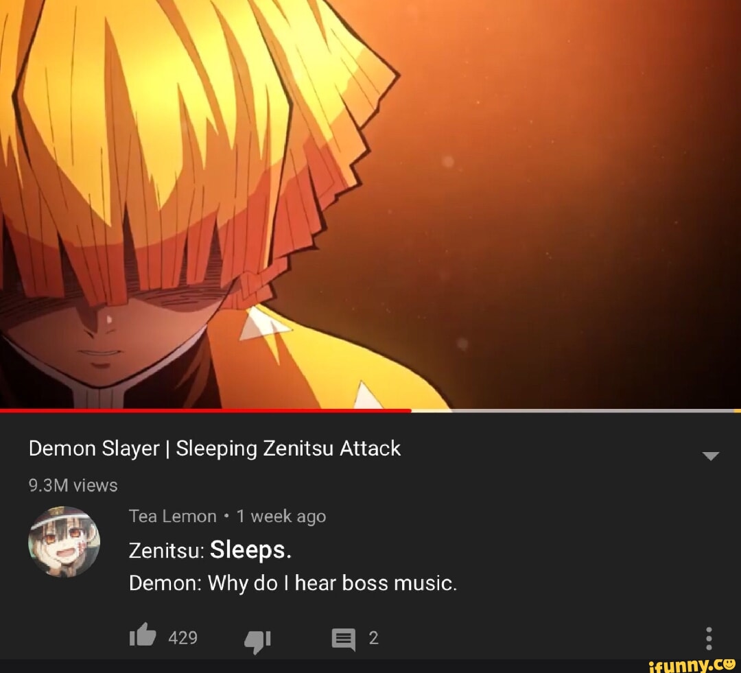 Demon Slayer I Sleeping Zenitsu Attack 9.3M views Tea Lemon 1 week ago ...